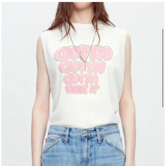 Re/Done | Tops | Redones Oversized Muscle Tank Size Mnwt | Poshmark